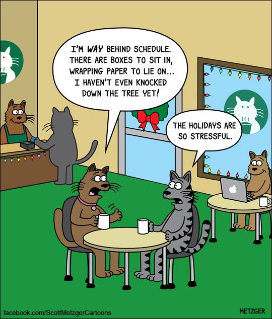 26 Adorably Funny Cat Cartoons That Will Get You Through The Day
