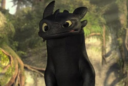 Toothless from How to Train Your Dragon waz modeled after a tabby cat!
