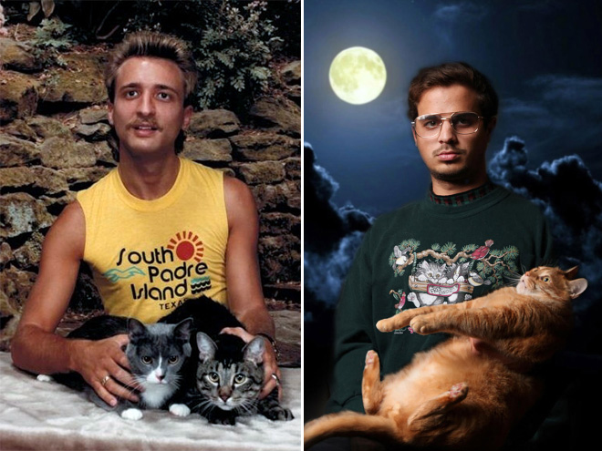 The absolute worst (and hilarious) pictures of men with cats