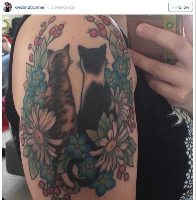 28 cat tattoos that every cat lover will adore