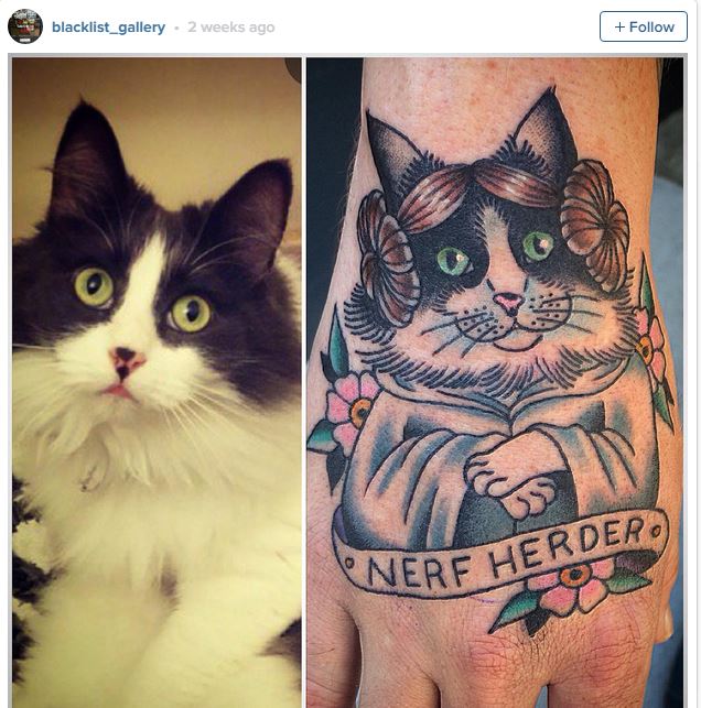 28 cat tattoos that every cat lover will adore