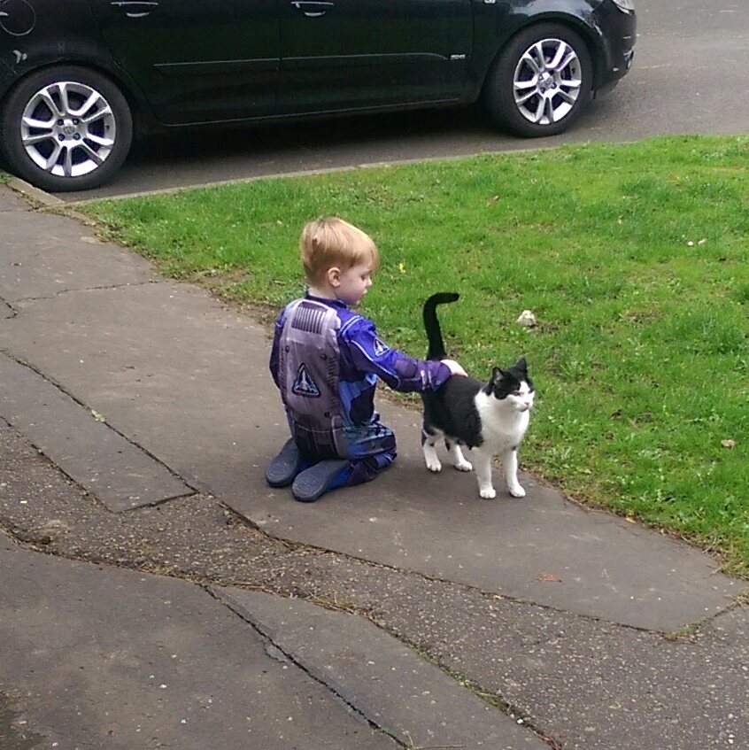 Little boy finally makes adorable "breakthrough" after tirelessly ...