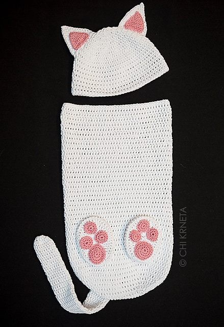 Crocheted cat cocoons for newborn babies are the new hot thing (Gallery)