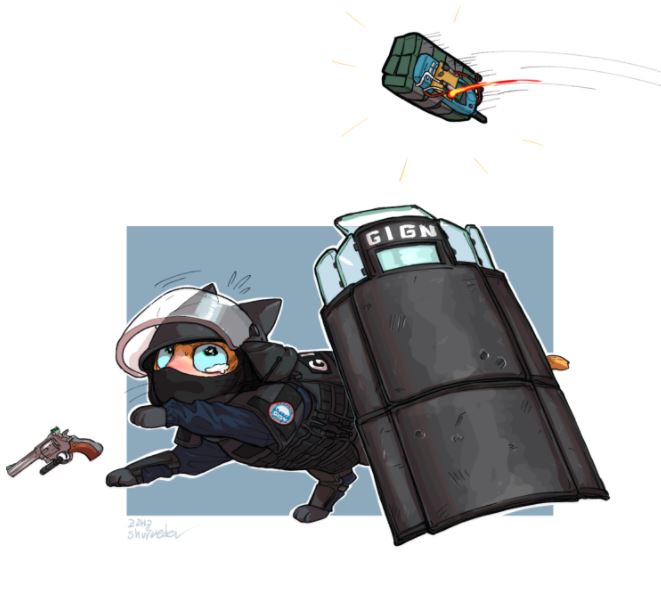 What an all cat swat team would look like (Gallery)